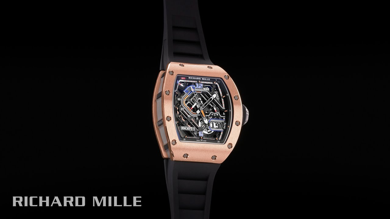 Anatomy Of The RM 30 01 Automatic With Declutchable Rotor Red Gold Anatomy Of The RM 30 01 Automatic With Declutchable Rotor Red Gold