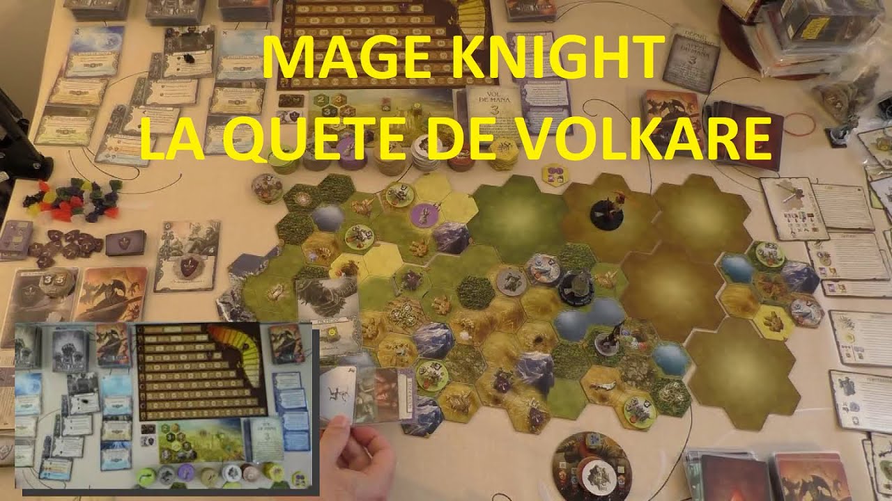 MAGE KNIGHT ULTIMATE [FR] Scénario "La quête de Volkare" (partie solo ...