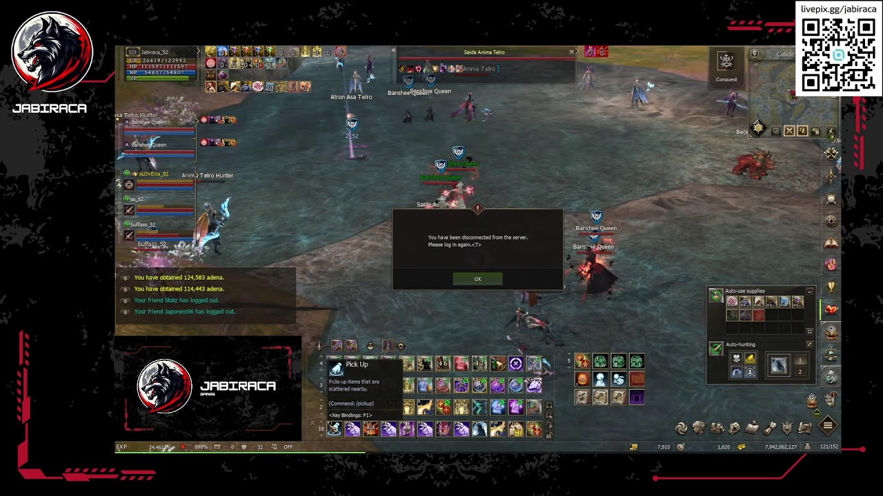 Lineage 2 EU Orfen - Wynn Spectral Master Lv 121 - Gameplay Farm # ...