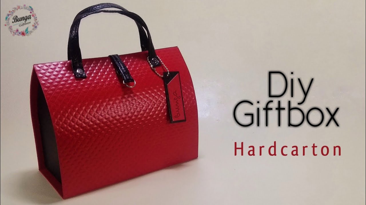 Diy Gift box | Crafts | Gift Ideas | Gift bag | Kotak Tas - YouTube