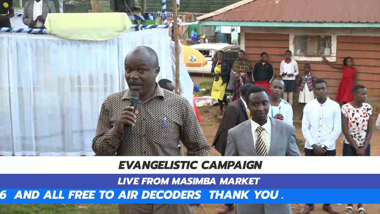 MASIMBA CENTRAL CRUSADE LIVE FROM MASIMBA MARKET - YouTube