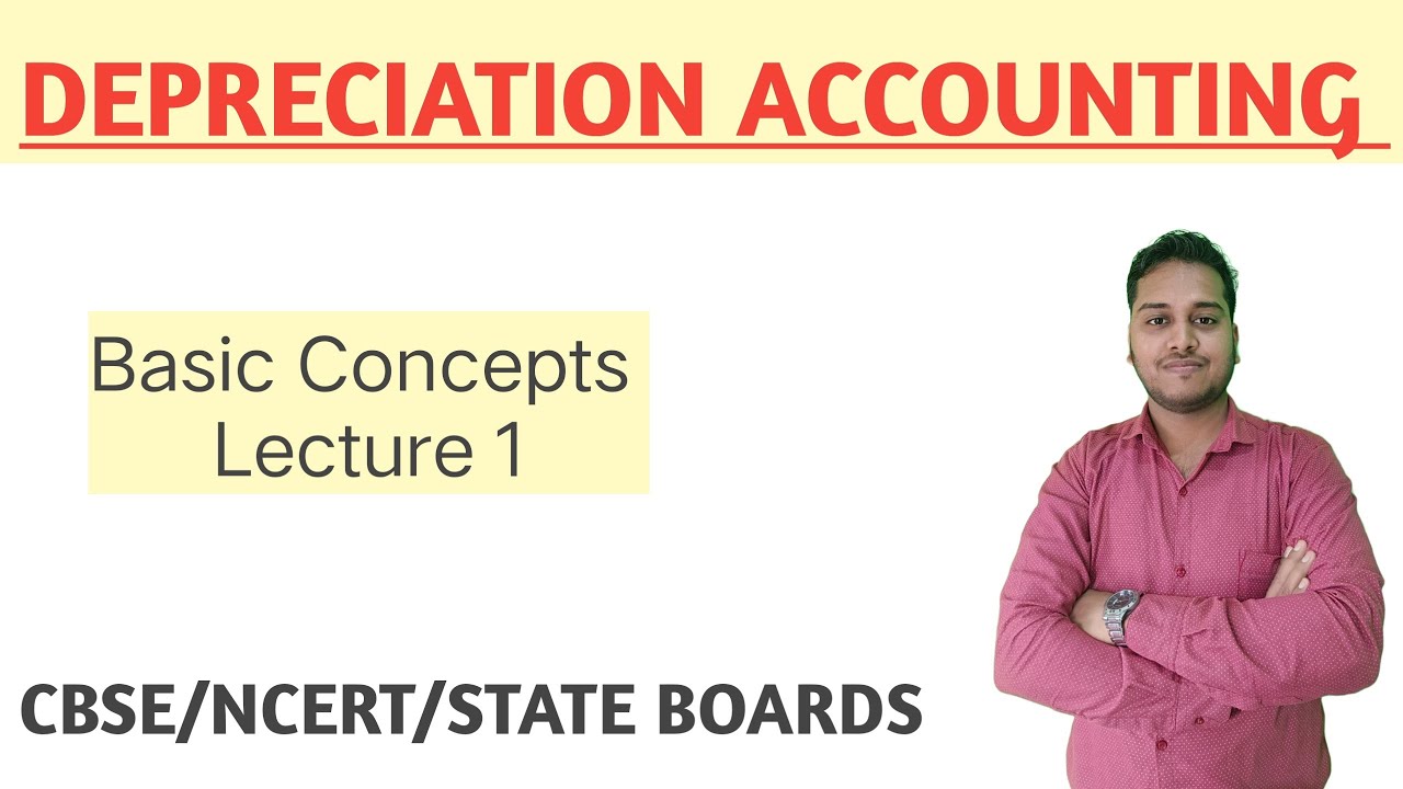 Depreciation Accounting Basic Class 1 - YouTube