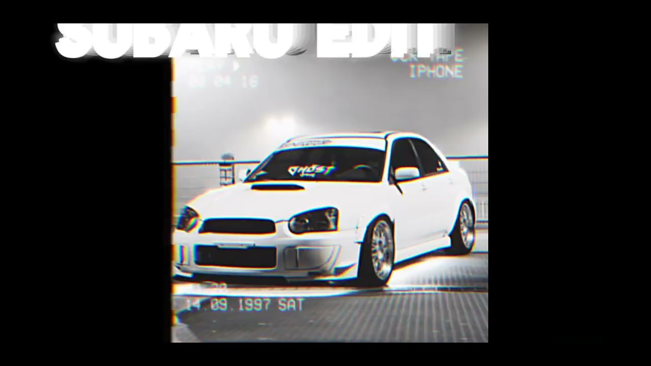 My fav car is still supra.this is a Subaru edit - YouTube