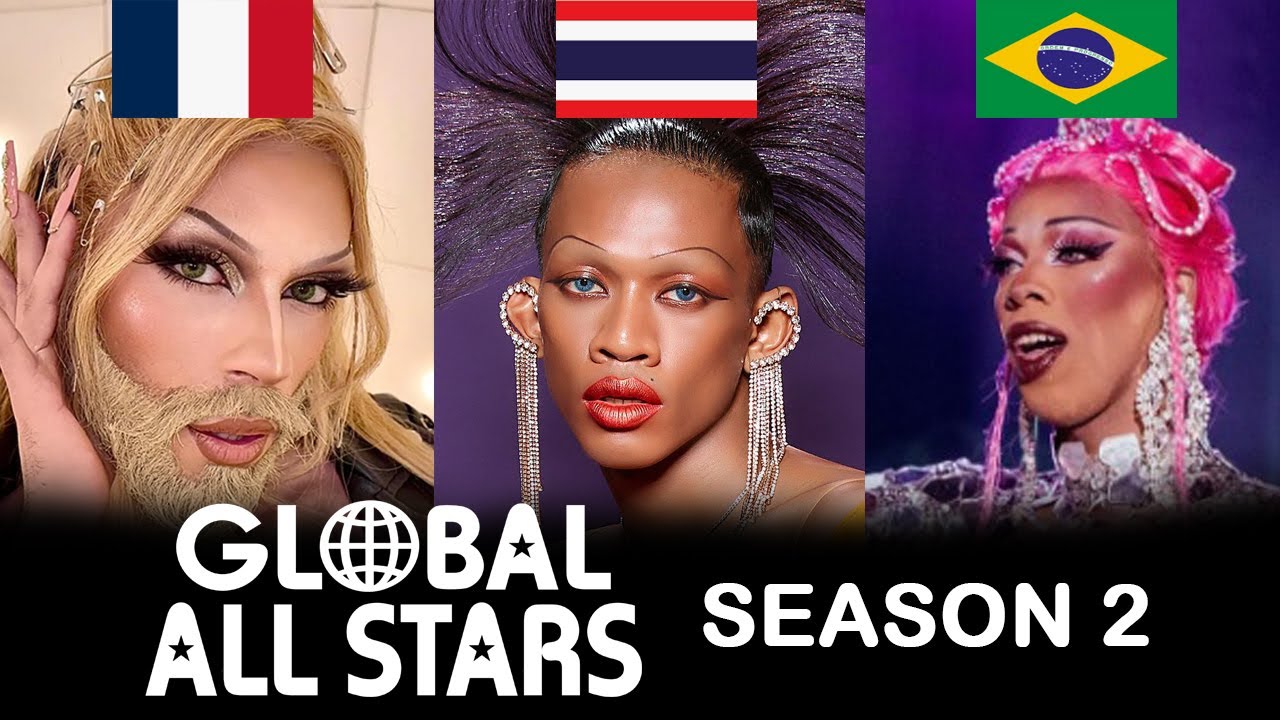 What About This Drag Race: Global All Stars - Season 2 Cast? - YouTube