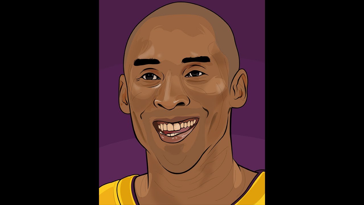 Kobe Bryant : Cartoon Effect / Vector / Timelapse / Fast Editing ...