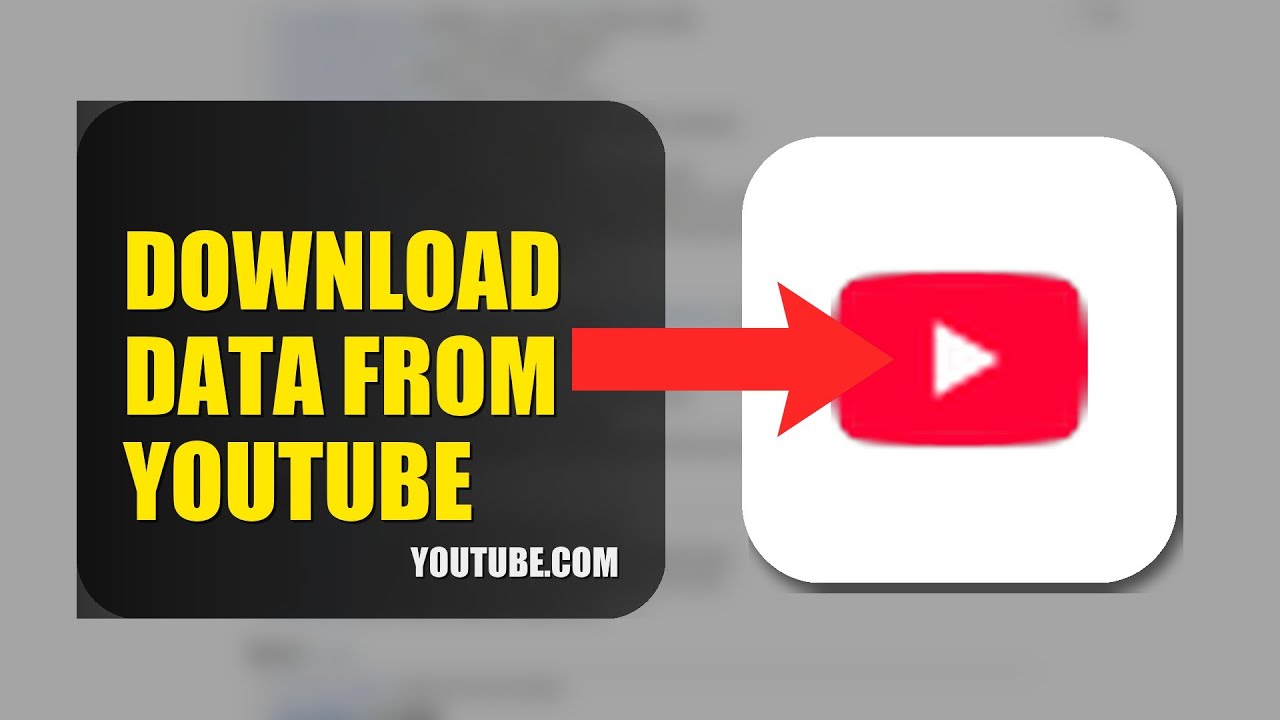 How To Download Data From YouTube 2025 (2026) - YouTube