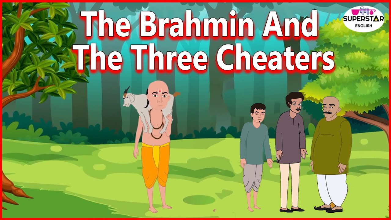 The Brahmin and the Three Cheaters | English Kids Stories | Animated ...