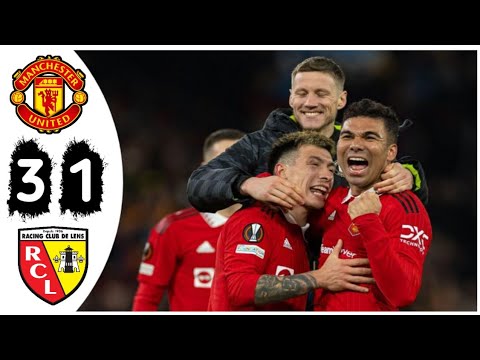 Manchester United vs Lens 3-1🔥 All Goals & Highlights 2023 HD - YouTube