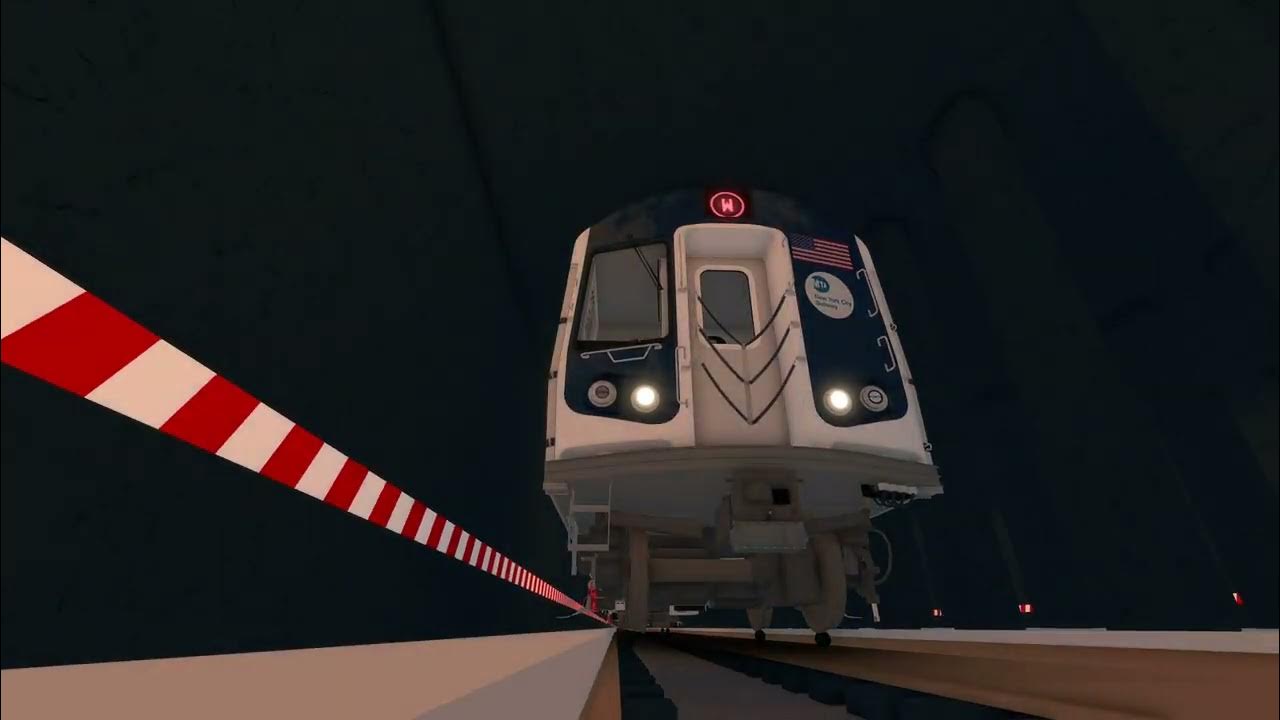 [ROBLOX] Operating a R160A Alstom in BMT Broadway Line. [READ DESCRIPTION] - YouTube