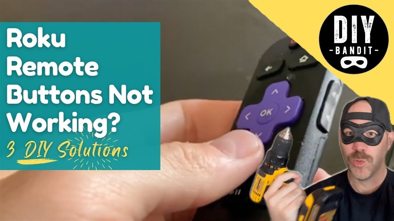 ️🔥 How to Easily Fix a Broken Roku Remote 3 Quick DIY Fixes for ...