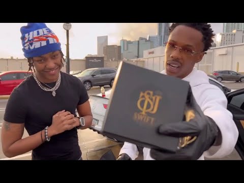 SwiftTheJeweler & Justin Sweat New Custom Sweat Pendant Pick Up Vlog ...