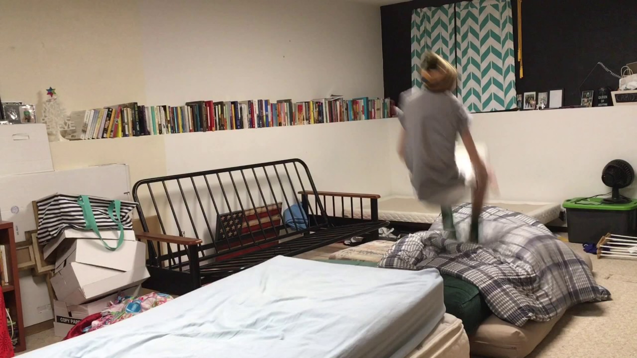 DOUBLE MATTRESS FLIPS!!! - YouTube