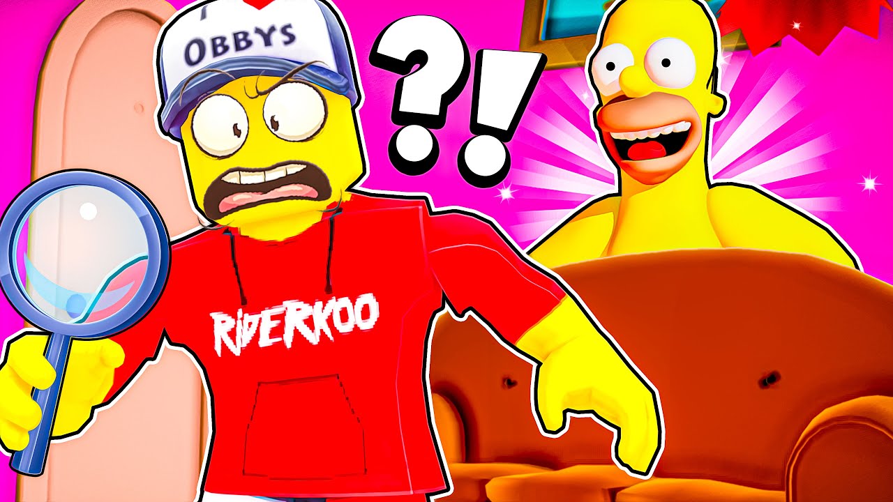 NAJDI VŠECHNY SIMPSONOVI (Roblox Find The Simpsons) - YouTube