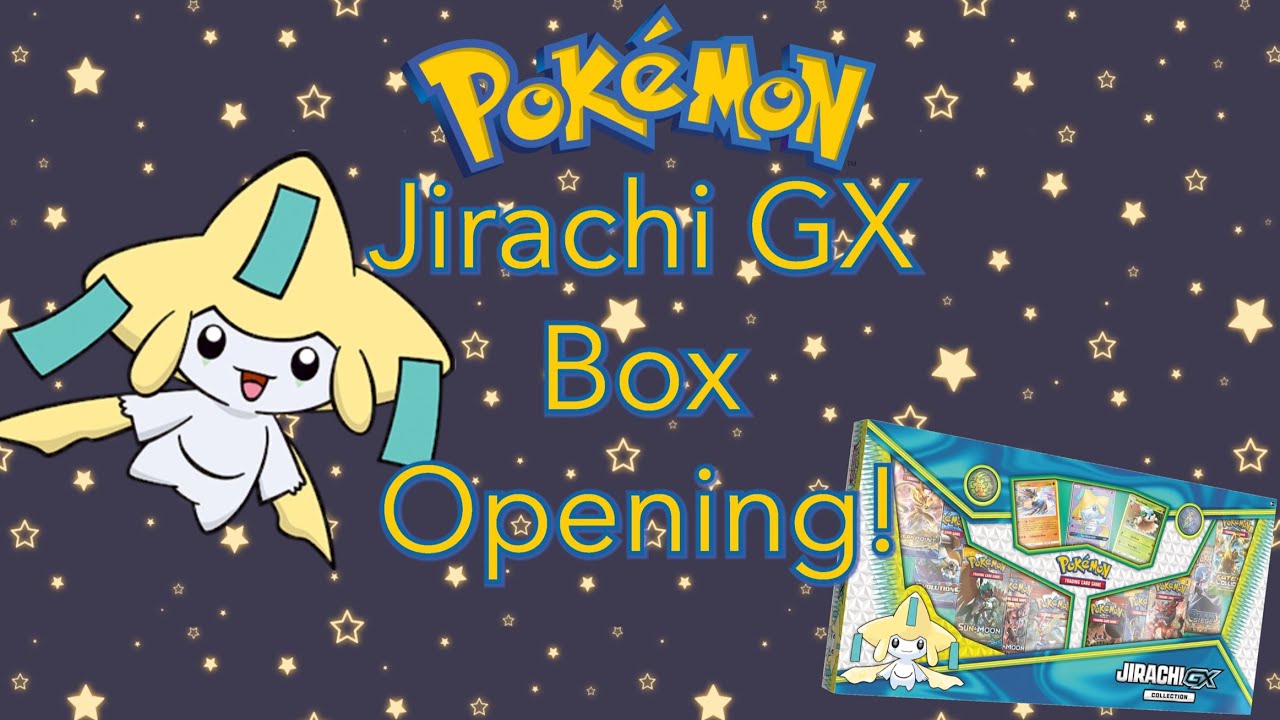 Jirachi GX Box Pokemon Card Opening! - YouTube