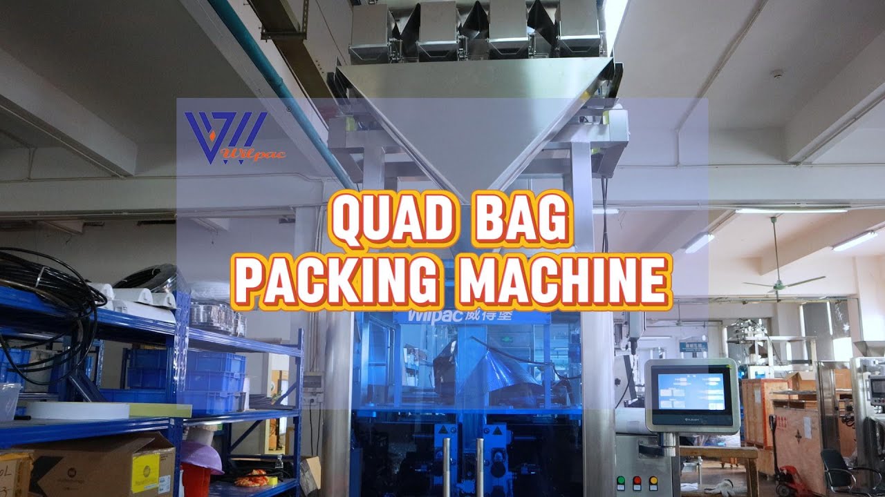 Quad Seal Packing Machine Food Packing #packingmachine # ...