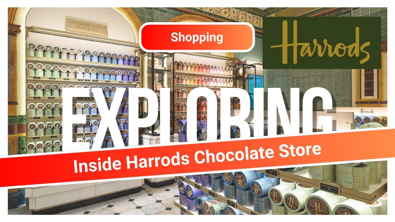 Discovering Bliss: Inside Harrods Chocolate Store at London! - YouTube
