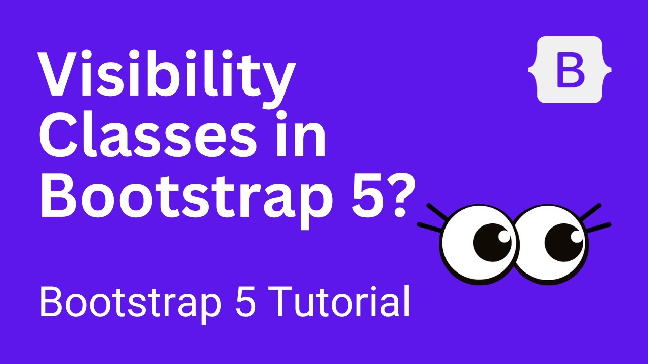 Visibility classes in Bootstrap 5 - Funku Coder | Bootstrap 5 tutorial ...