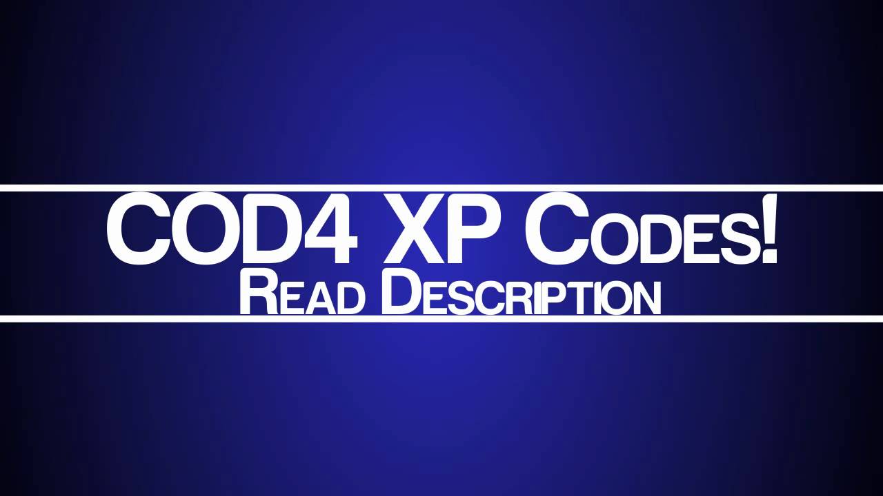 COD4 Codes - Turn Splitscreen Into A Ranked Match. - YouTube