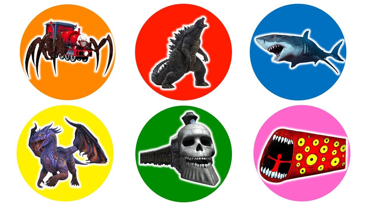 HUNTING: Choo Choo Charles, Godzilla, Hiu Megalodon, Monster Naga ...