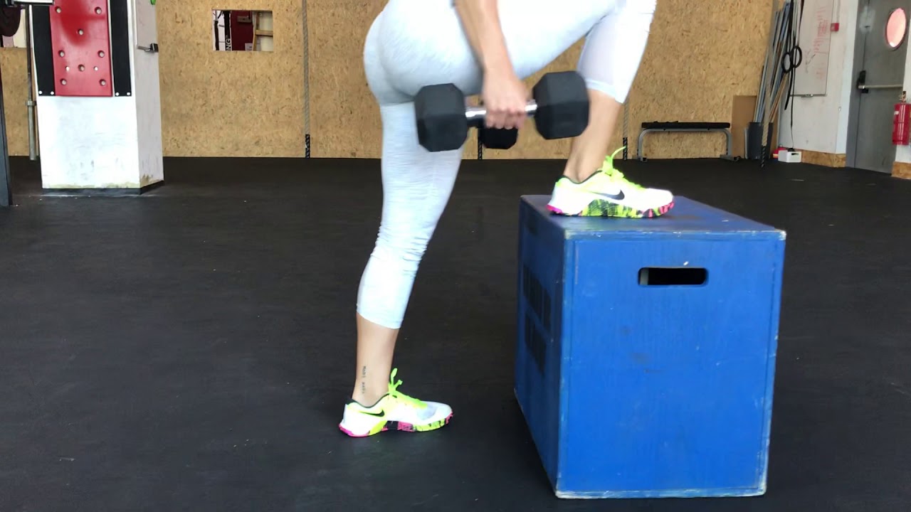 Alternating DB step ups - YouTube
