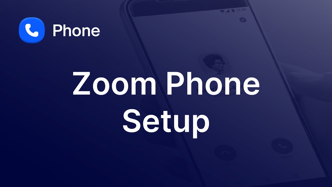 Initial Zoom Phone Setup - YouTube