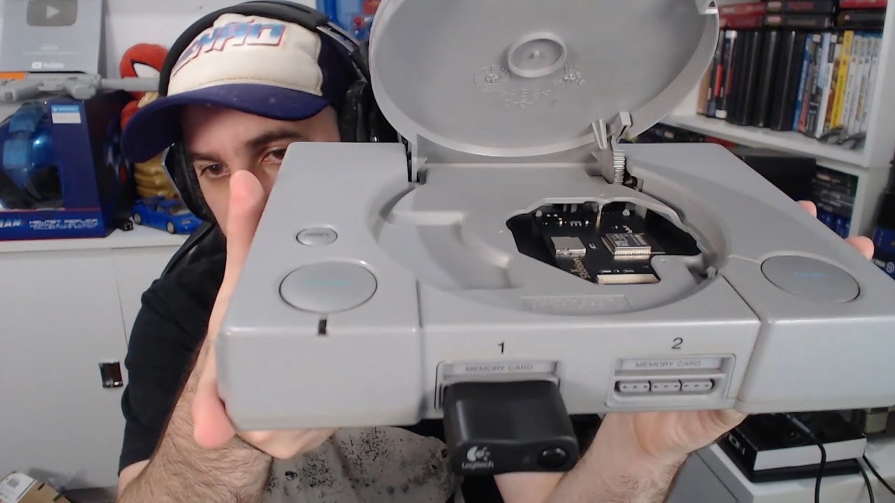 A saga do PS1 Tunado! Conseguimos um PS1! X-Station instalado! Bora ...