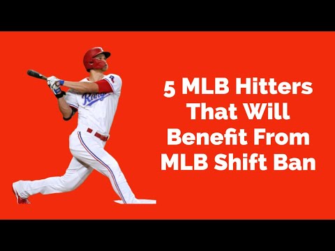 5 MLB Hitters That Will Benefit the Most From the MLB Shift Ban - YouTube