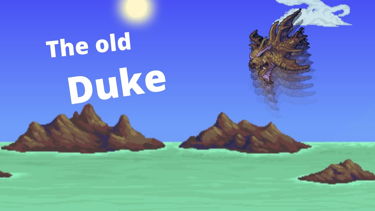 Terraria Calamity Mod - The Old Duke Boss Battle ! - YouTube