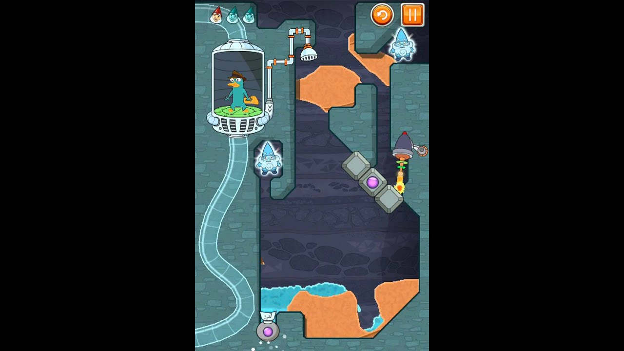 Where's my Perry Game Walkthrough 1-13 Swimming Upstream Level! (An ...