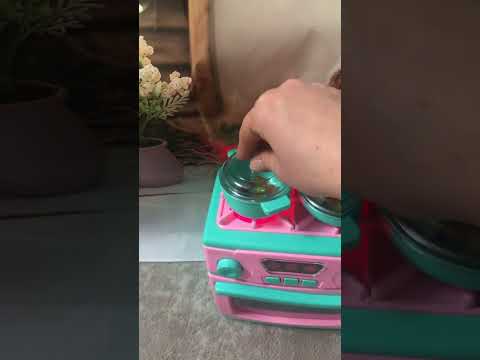 Işıklı sesli oyuncak ocaklı fırınımız🥰🥰💕