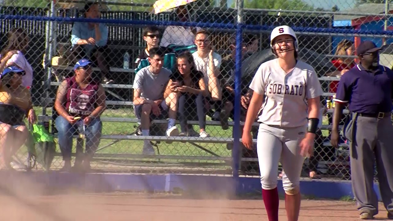 Sobrato at Santa Teresa Softball | Alexa Lopez vs Cayla Williams 041819 ...