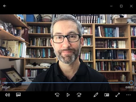 Rabbi David Englander Shabbat Greetings - April 2, 2021 - YouTube