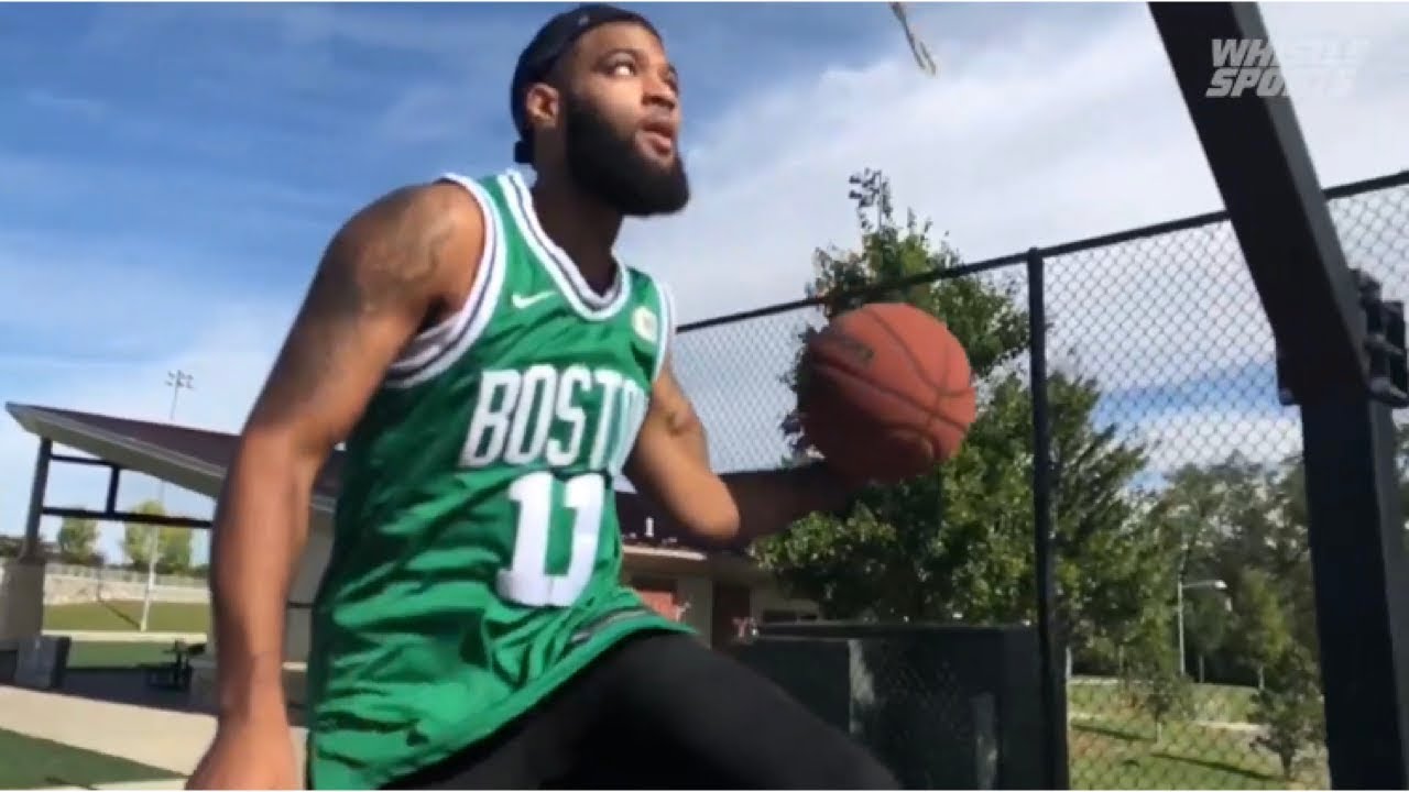 Playing at lifetime fitness in EPIC Kyrie Irving Jersey! - YouTube
