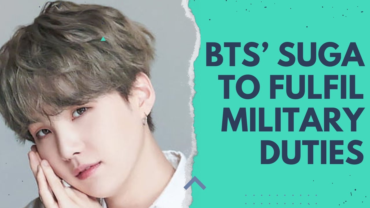 😢BTS Suga fulfil military duties #bts #army #btsarmy #suga - YouTube