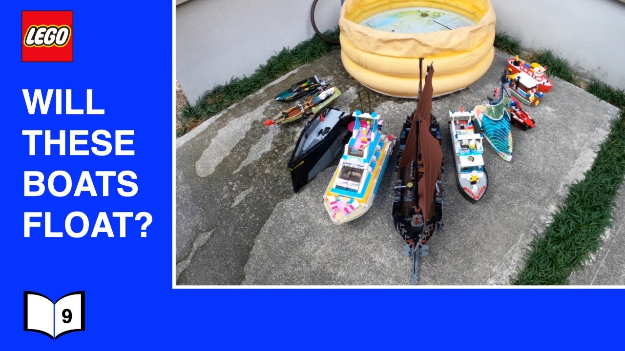 Do these LEGO boats float?#9 - YouTube
