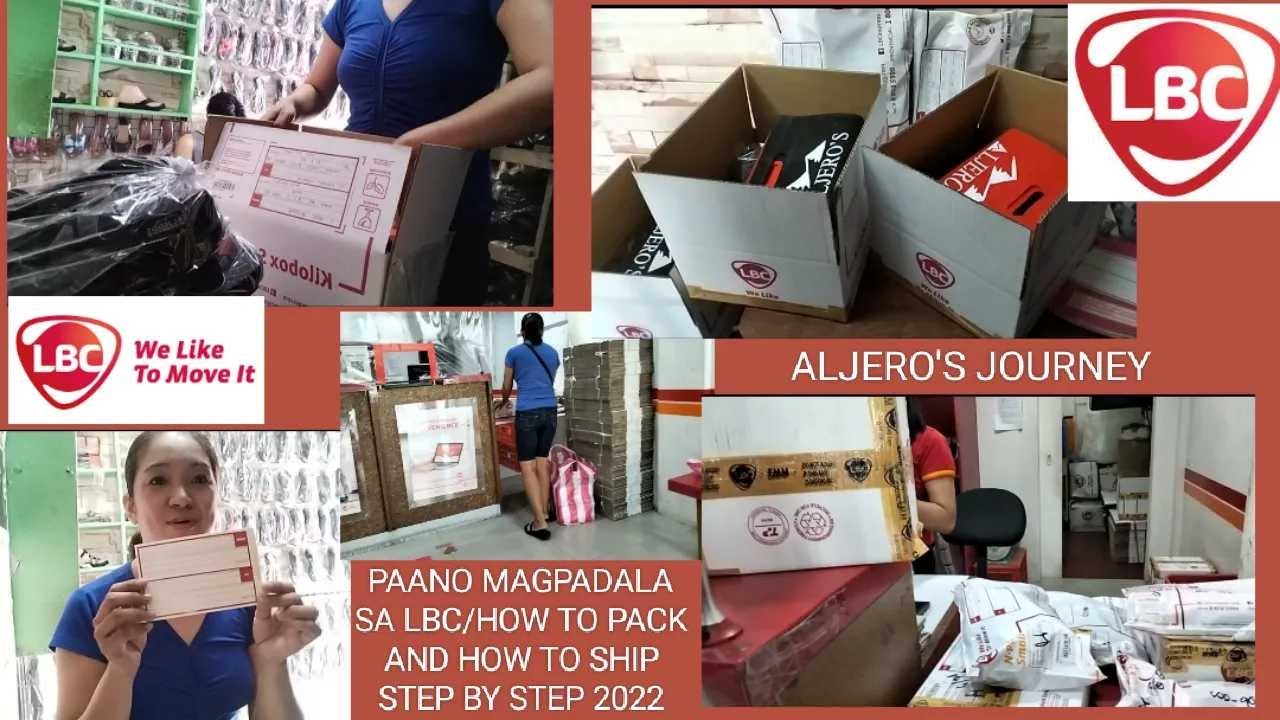 PAANO MAGPADALA SA LBC/HOW TO PACK AND HOW TO SHIP STEP BY STEP#Aljerosjourney#LbcShipping# ...