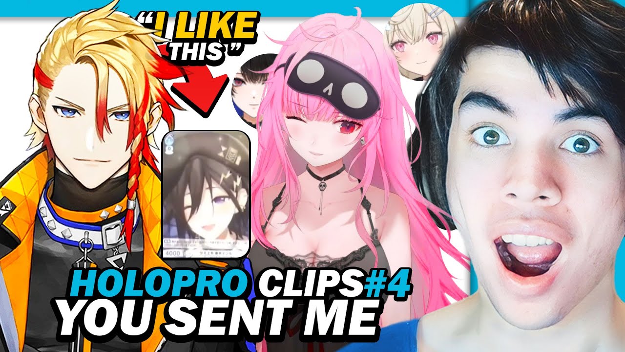Holopro Clips YOU SENT ME! #4 | Teach Me About Hololive - YouTube