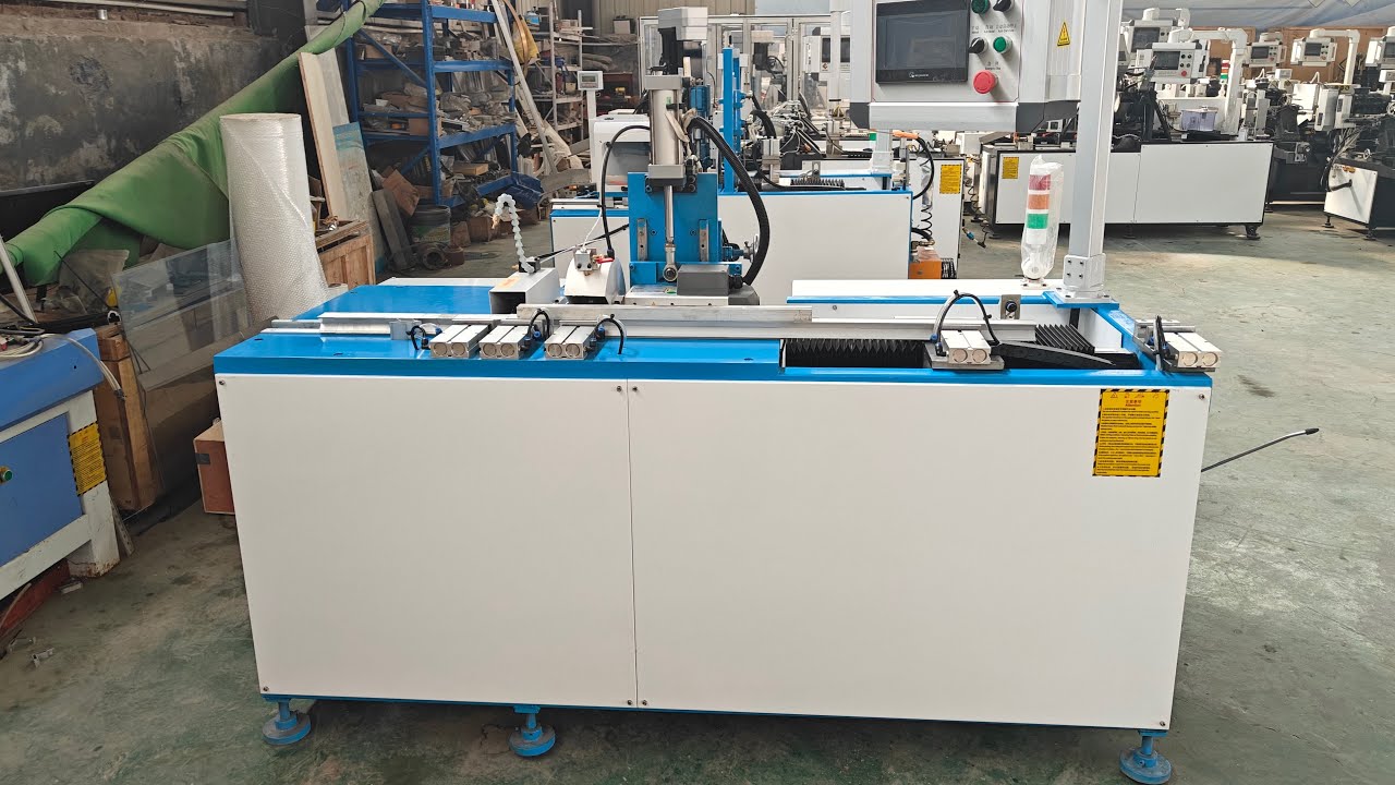 Aluminium Corner Automatic Machine for Drilling Hole,Tapping,Cutting ...