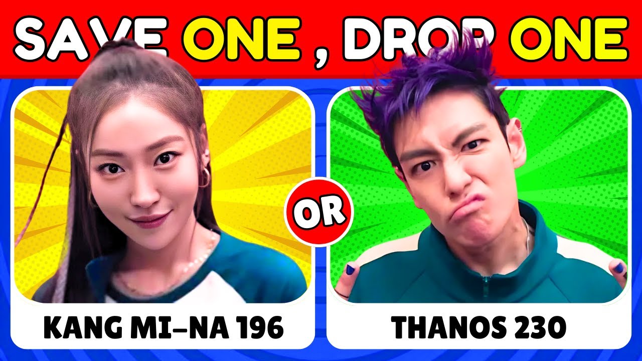 SAVE Your Favorite SQUID GAME Characters! 🦑🎮🎲 Who Will You Choose? 🤔 - YouTube