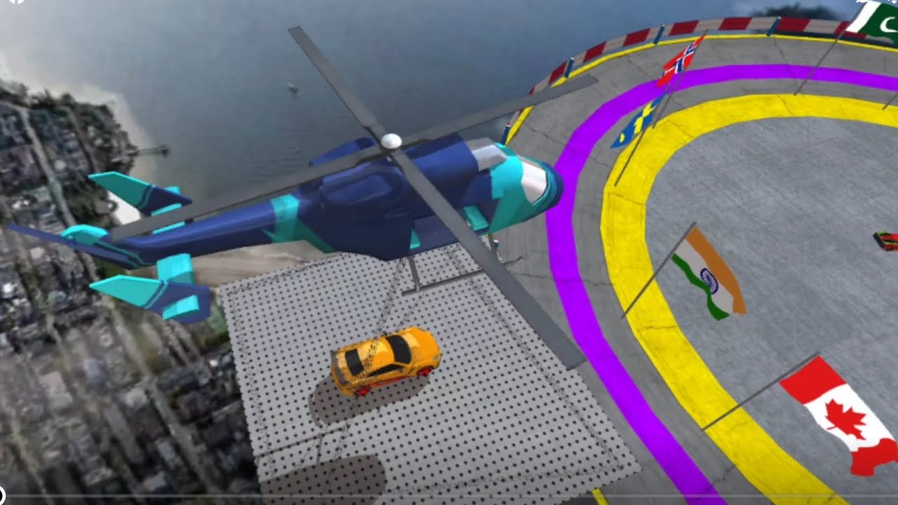 STUNT CAR CHALLENGE MEGA RAMP JUMPING RAMPAGE - YouTube