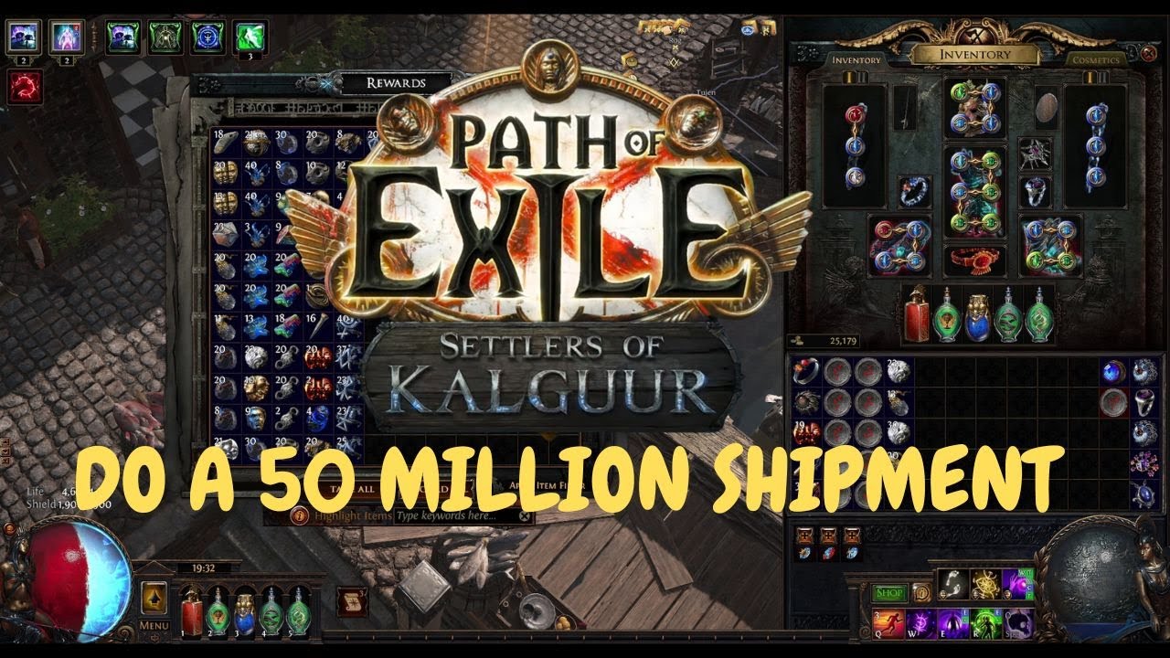 [PoE 3.25] Mirror Shards, Power Runes and Divines... Oh My!! 50 Million ...