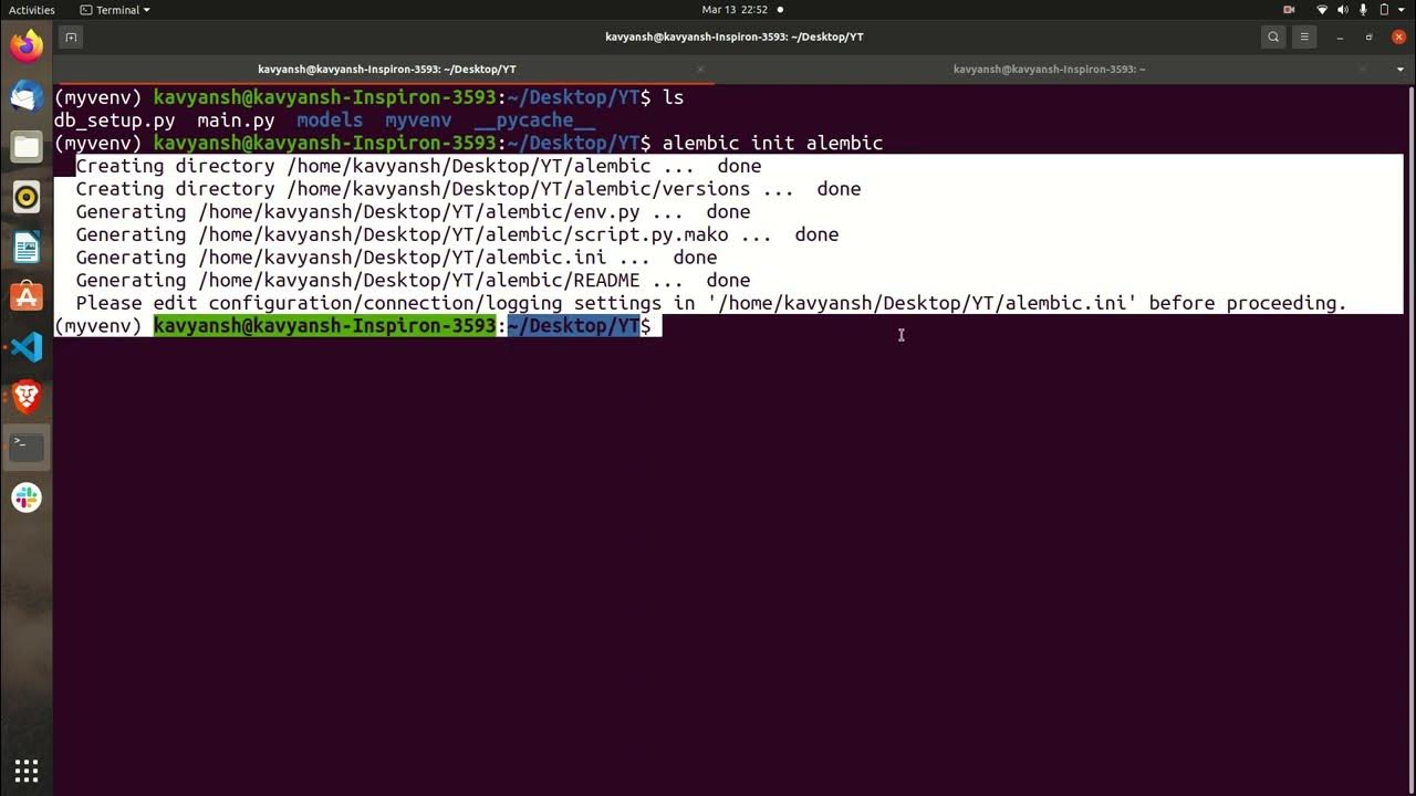 Database migrations in FastAPI | Autogenerated migrations in FastAPI | Alembic migrations - YouTube