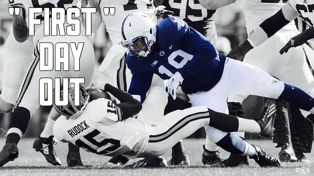 Torrence Brown Highlight Mix || Penn State DE #19 || "First Day Out ...