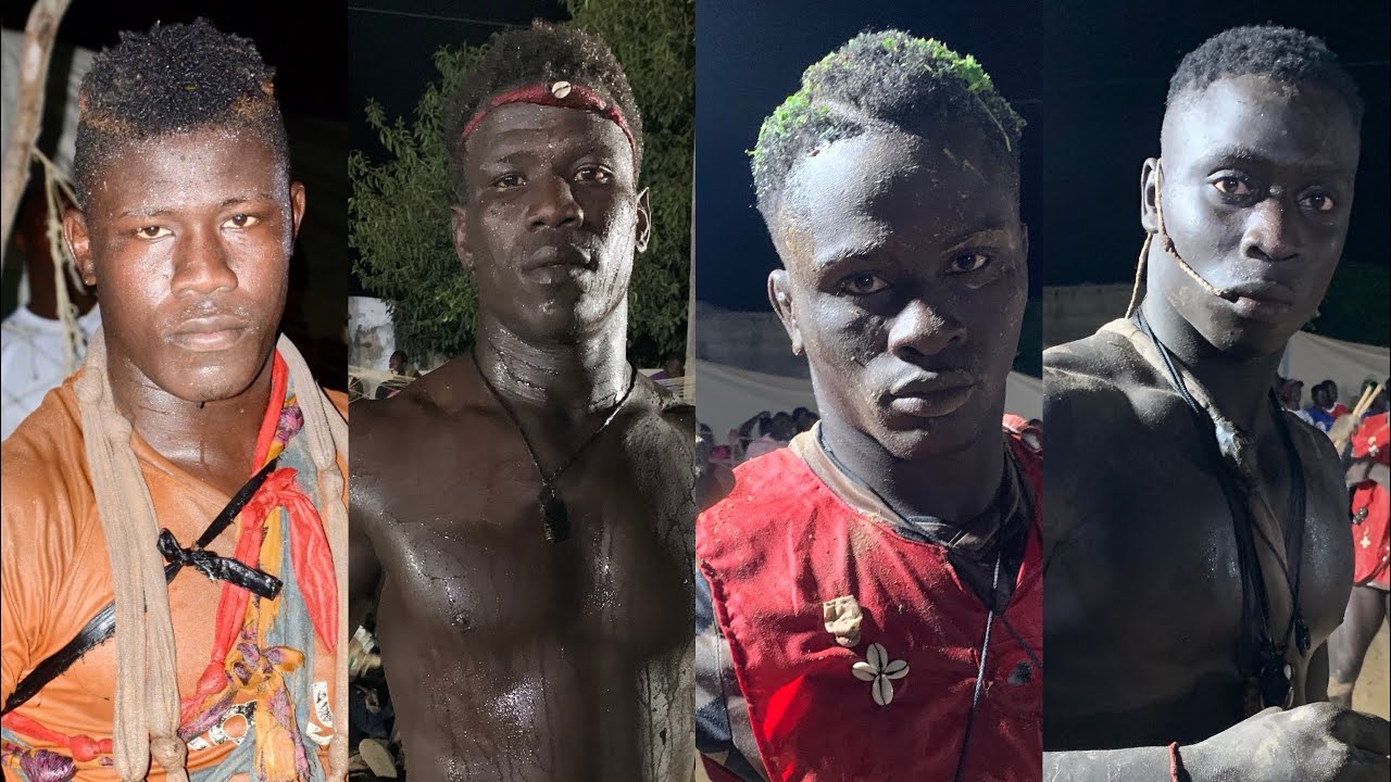 Demi finale poids lourd MBAYE NGOM bat DOUDOU SANÉ BOYARD, PETIT REUG ...