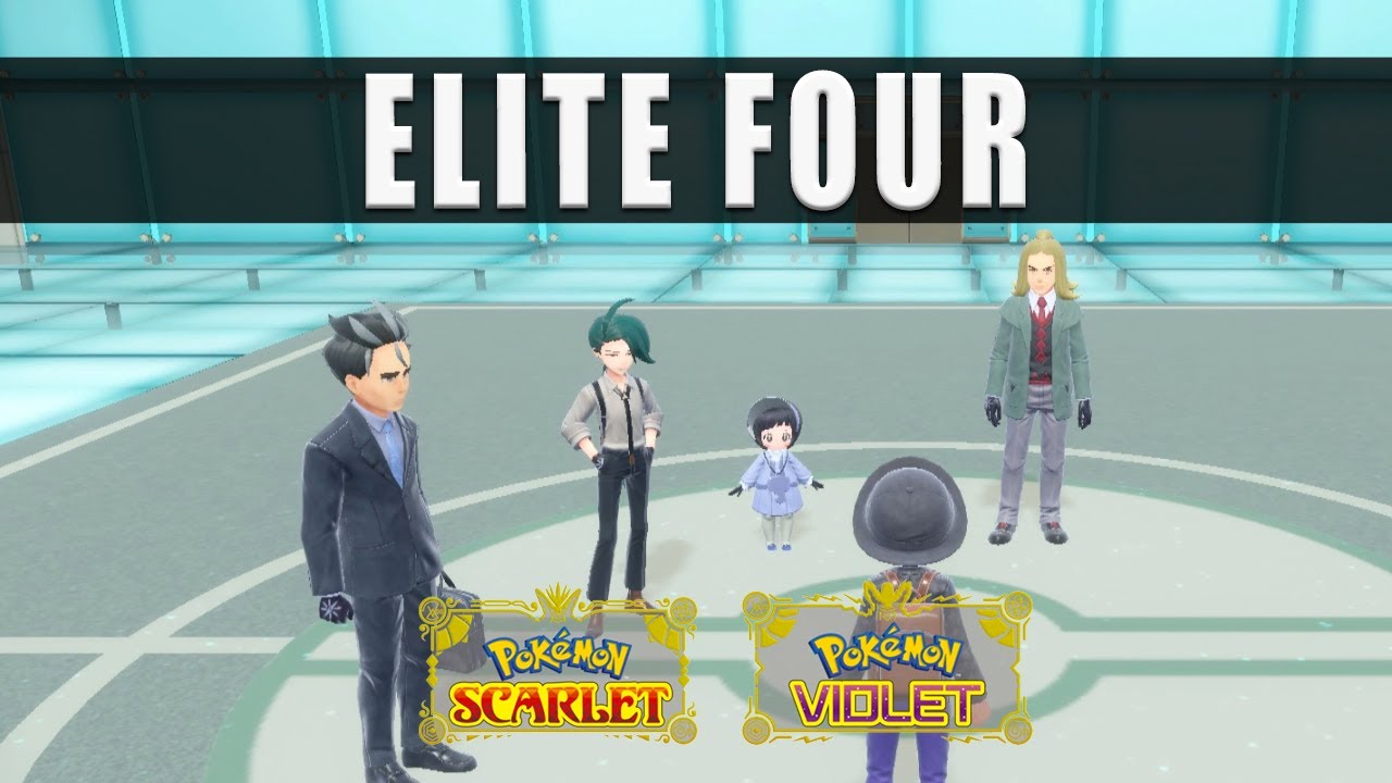 Pokemon Scarlet and Violet Elite Four walkthrough guide How to beat the ...