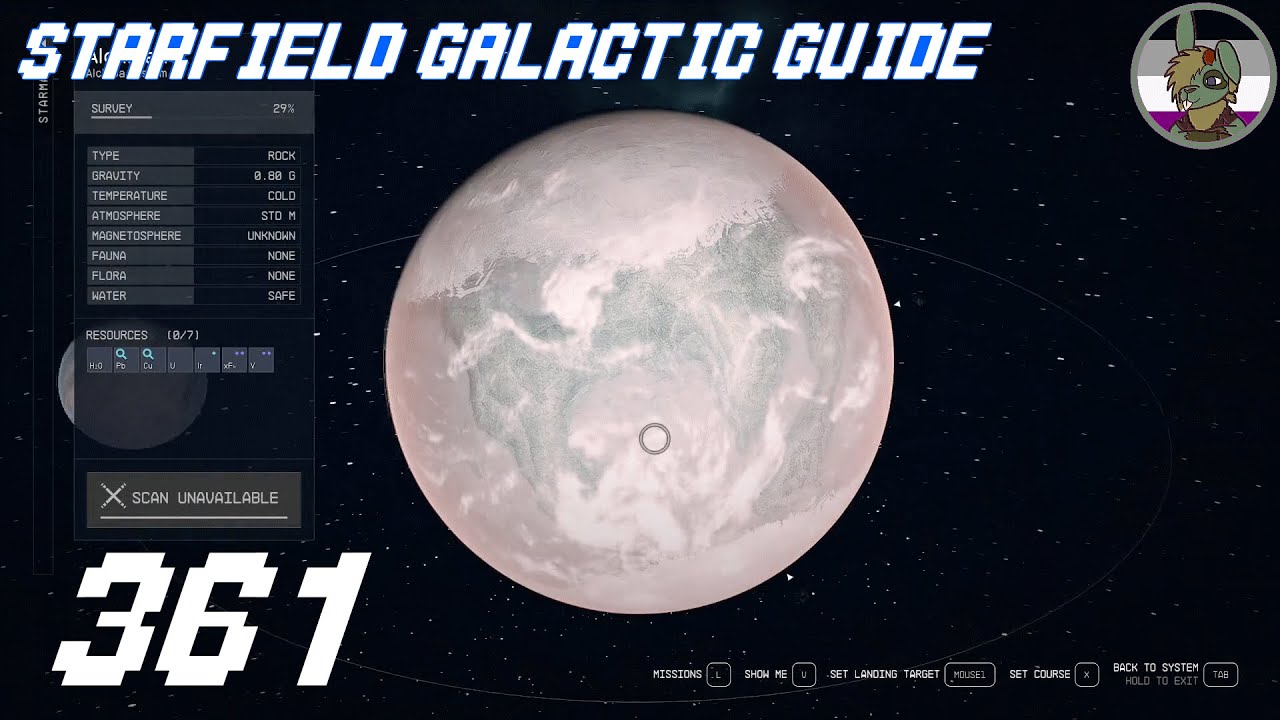 Starfield Galactic Guide 361: Alchiba IV - YouTube