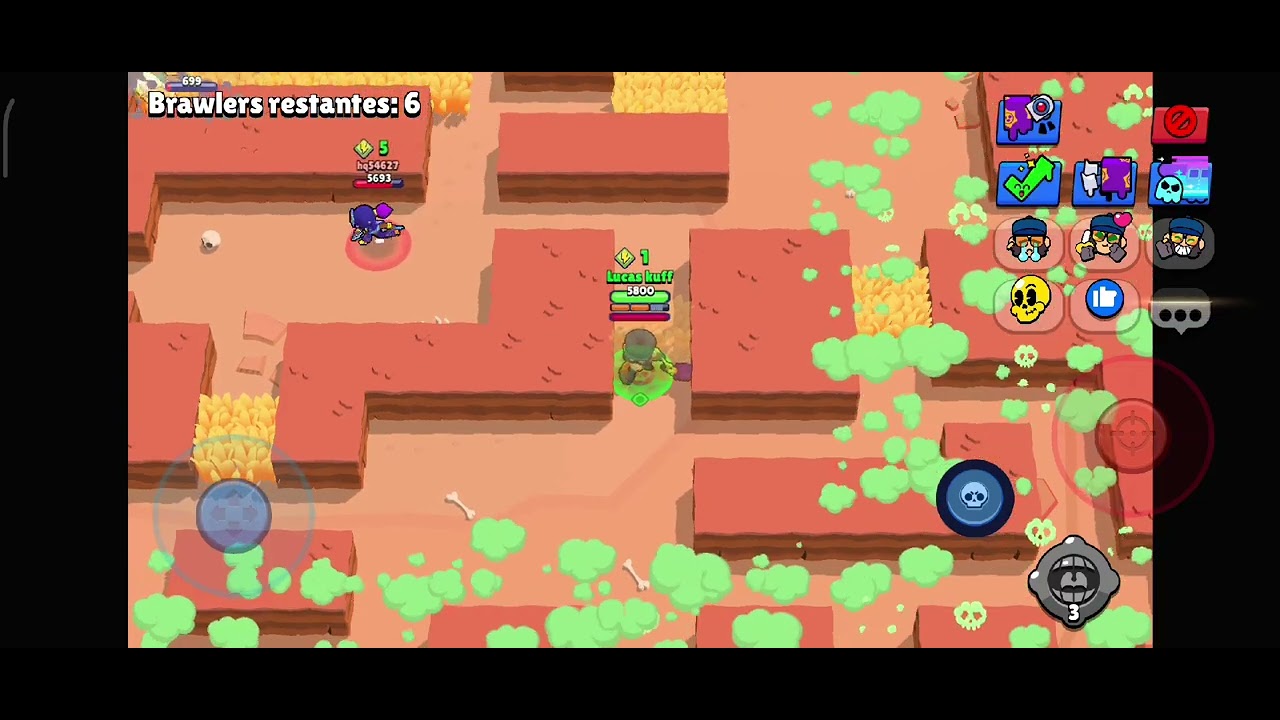 tutorial de como sobreviver mando emotes no brawl star # ...
