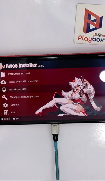 How to Install Games on a Modded Nintendo Switch Awoo Installer #nintendoswitch #jailbreak# ...