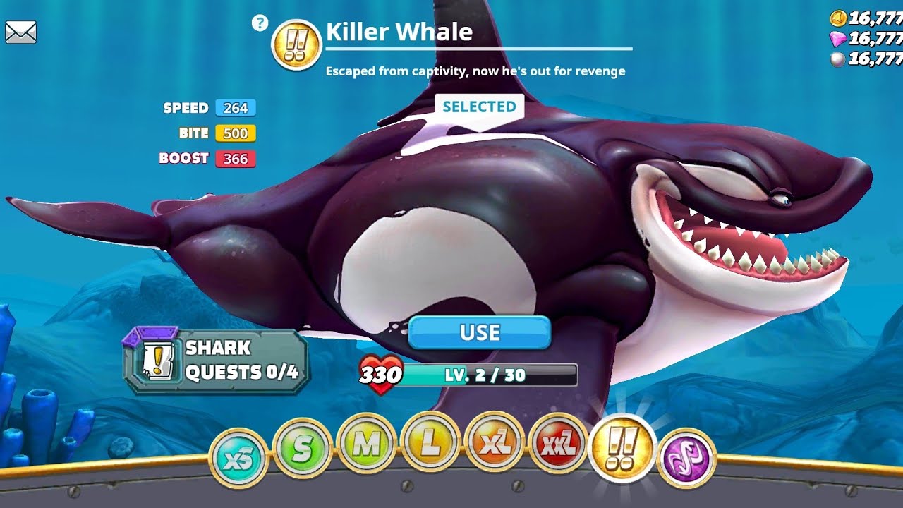 Can We Conquer the Unconquerable?! Watch Our the Killer whale Take on Hungry Shark World!#26 ...