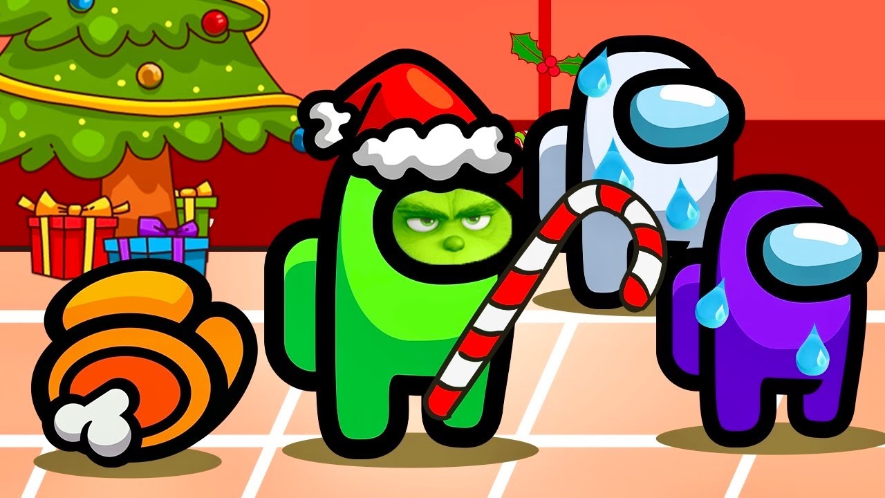 SONO IL GRINCH CATTIVO SU AMONG US!! - YouTube
